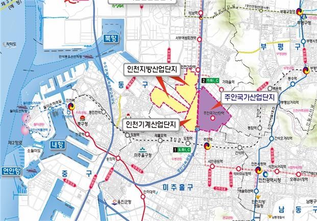 인천시, 272억 들여 노후산업단지 2곳 재생사업 추진