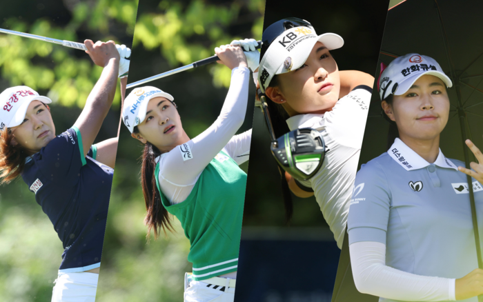 KLPGA, 유일한 언더파 4명 성유진·이예원·이가영·박보겸 공동 선두'KB금융 스타챔피언십'1R