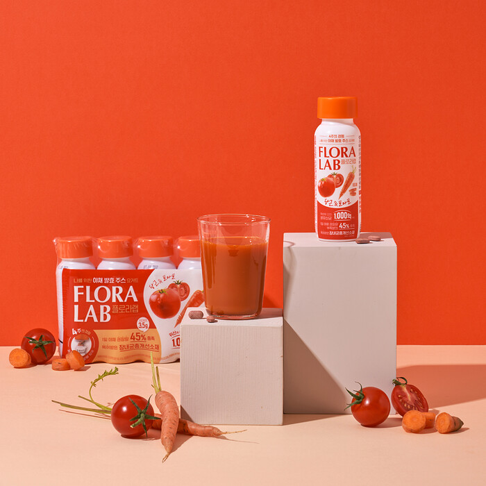 남양유업, 이중제형 요거트 음료 '플로라랩' 출시