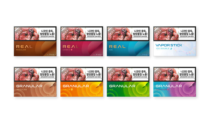 KT&G, 릴 에이블 전용 스틱 '리얼·그래뉼라·베이퍼 스틱' 리뉴얼