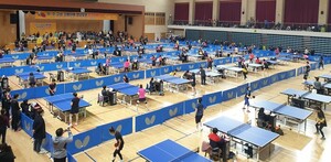 탁구 동호인 1000여명, 고성군서 열띤 승부 펼친다